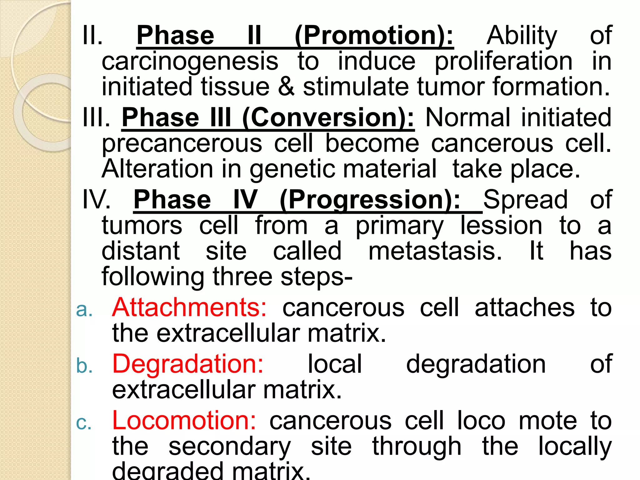 Pathophysiology of cancer | PPTX