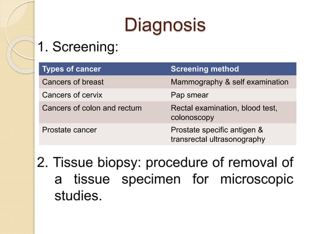 Pathophysiology of cancer | PPTX | Cancer | Diseases and Conditions