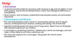 Pathophysiology of cancer and its treatment.pptx