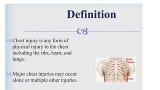PATHOPHYSIOLOGY OF traumatic CHEST INJURIES.pptx