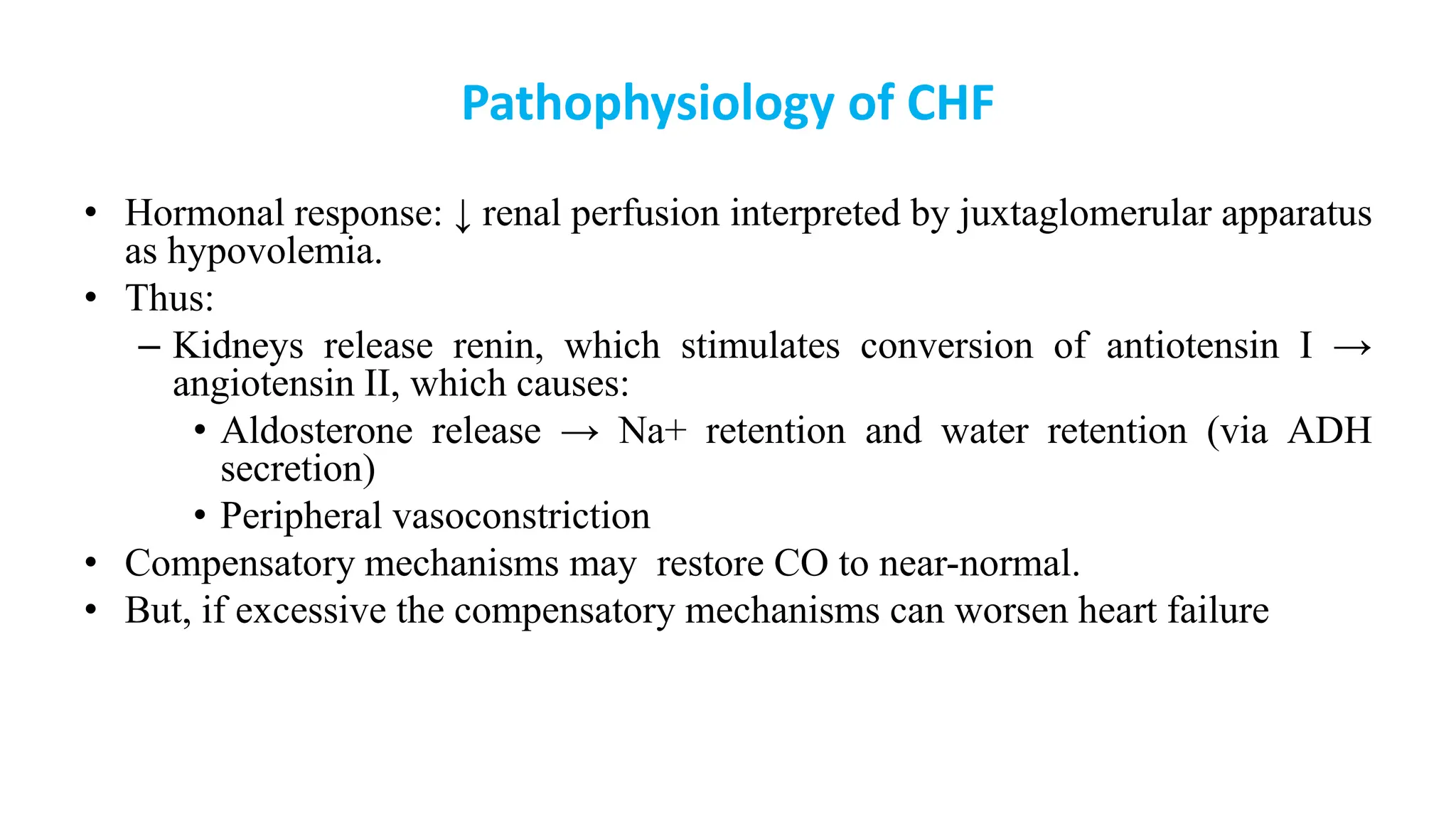 Pathophysiology of CHF PABITRAAAAAAAAppt | PPT