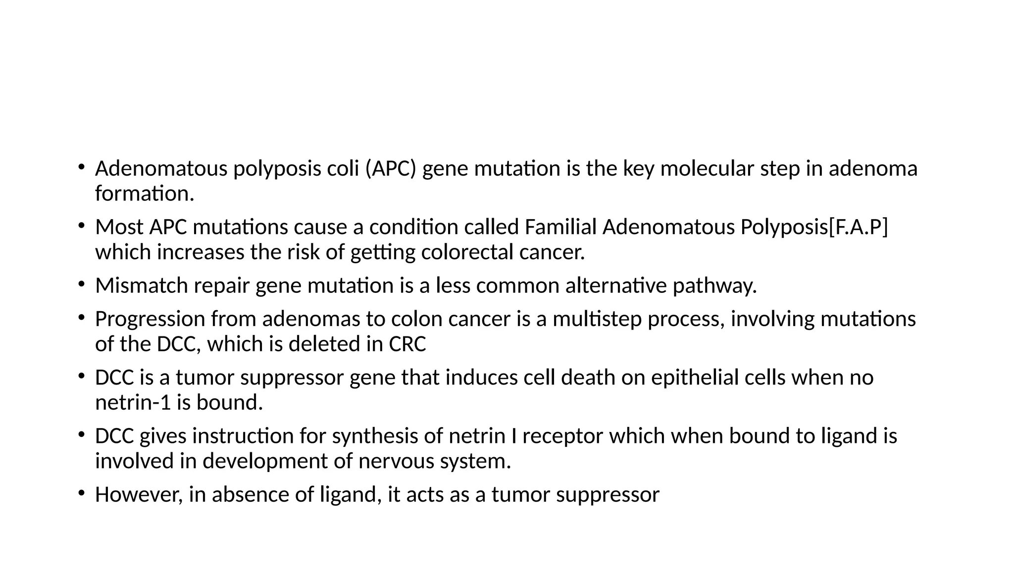 Pathophysiology of colorectal cancer.pptx
