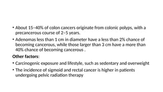 Pathophysiology of colorectal cancer.pptx