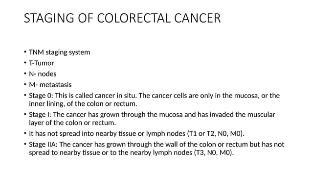 Pathophysiology of colorectal cancer.pptx | Cancer | Diseases and ...