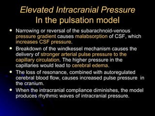 Pathophysiology of communicating hydrocephalus | PPT