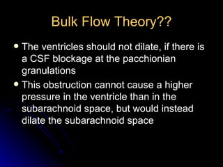 Pathophysiology of communicating hydrocephalus | PPT