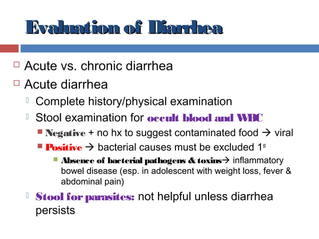 Pathophysiology of diarrhea | PPT | Digestive Disorders | Diseases and ...