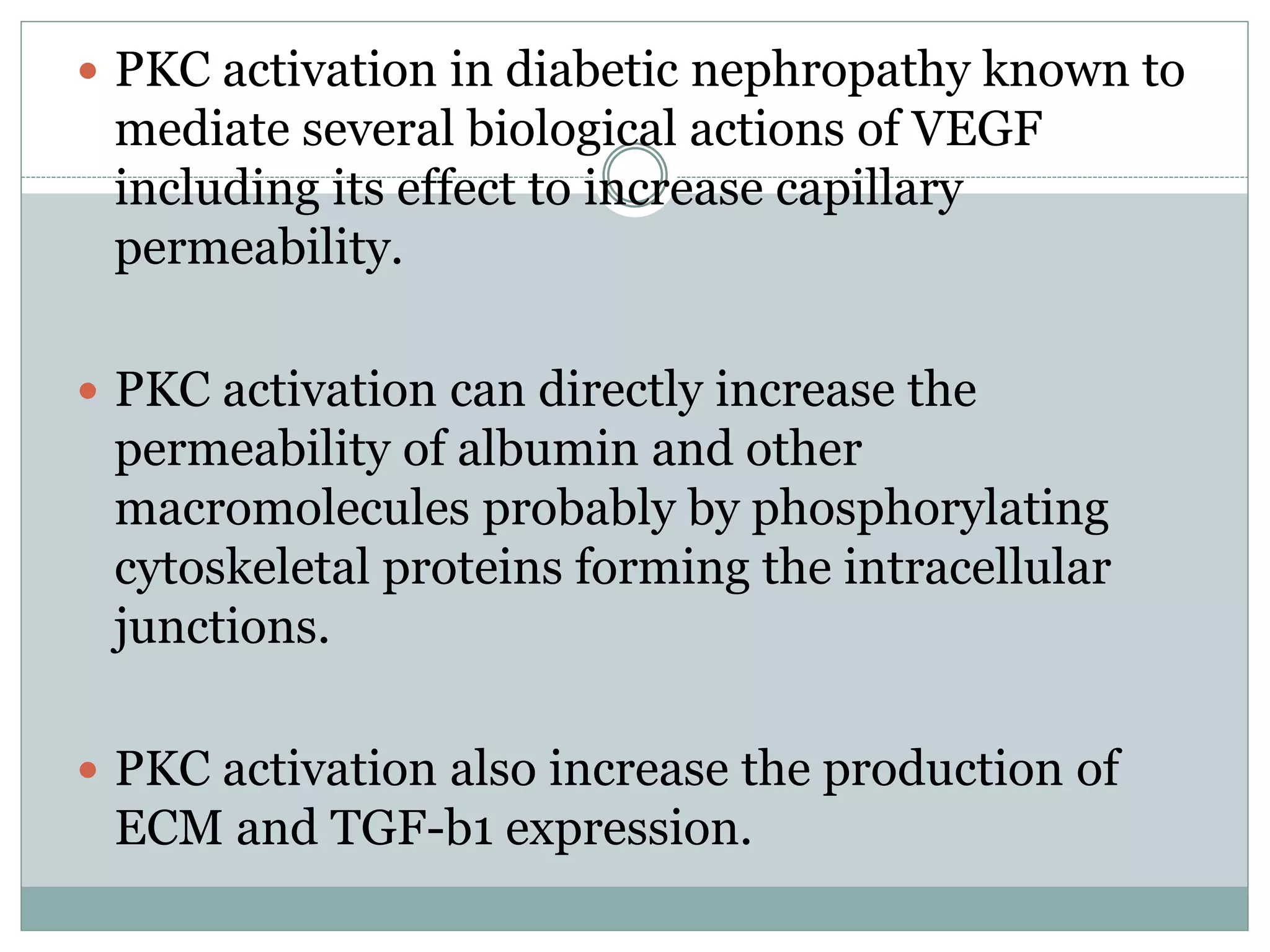 Pathophysiology of dibetic nephropathy | PPTX