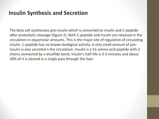 Pathophysiology of diabetes mellitus | PPTX