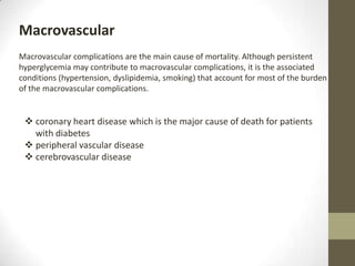 Pathophysiology of diabetes mellitus | PPTX