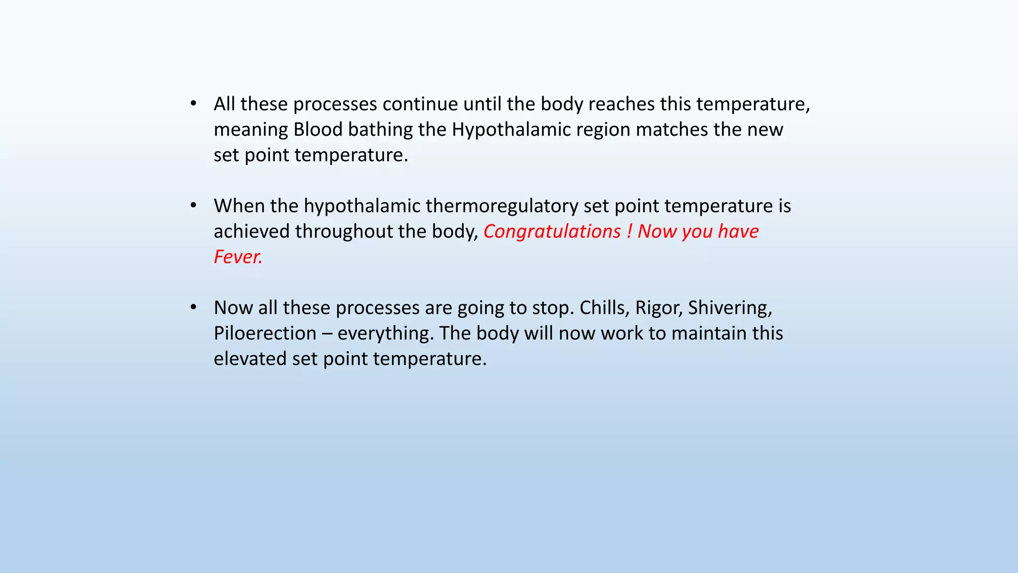 Patho-physiology of Fever : Dr Faisal Abdullah | PPTX
