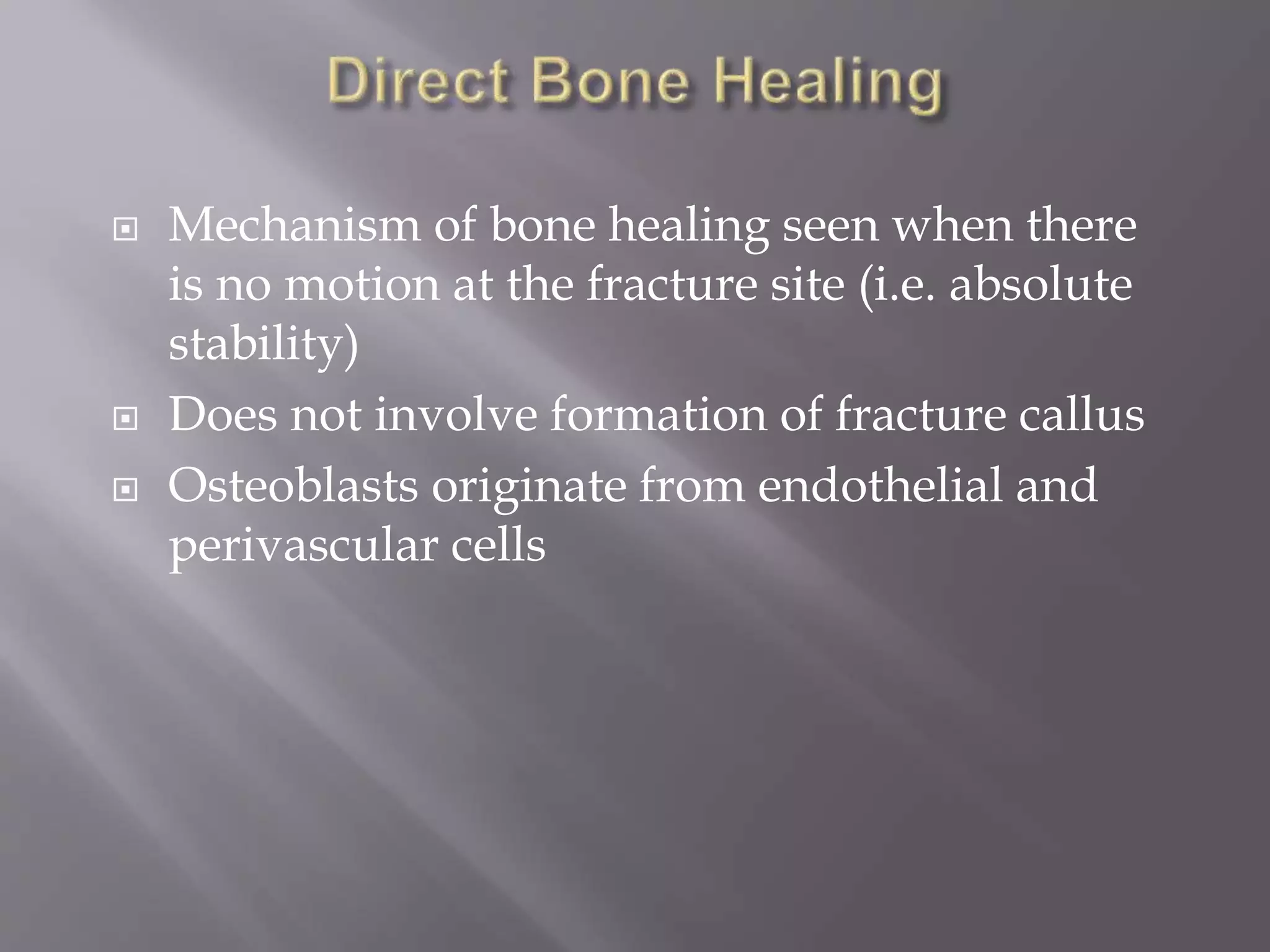 Pathophysiology of fracture healing | PPTX