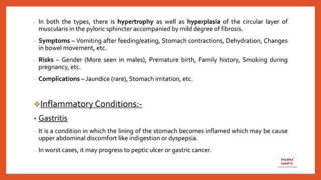 Pathophysiology of Gastrointestinal tract | PDF