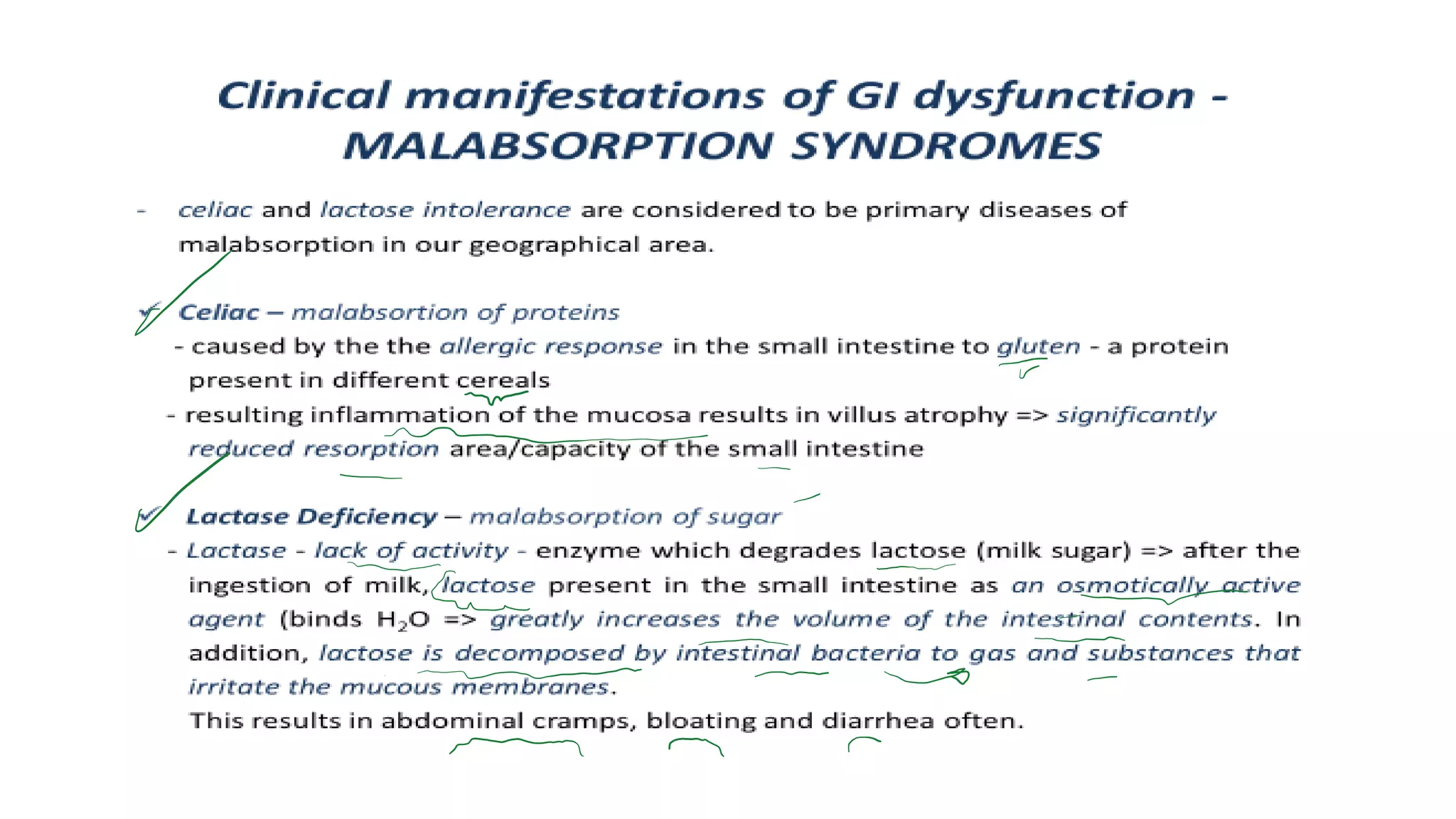 Pathophysiology of git disorder. | PPT