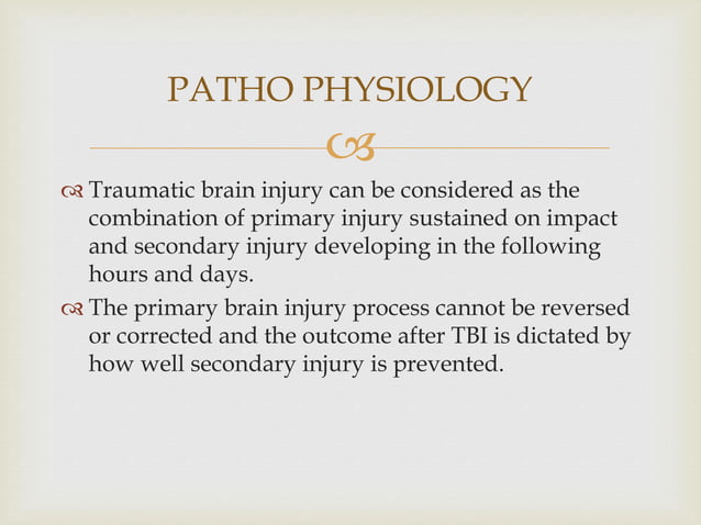 Patho physiology and mechanism of head injuries .pptx