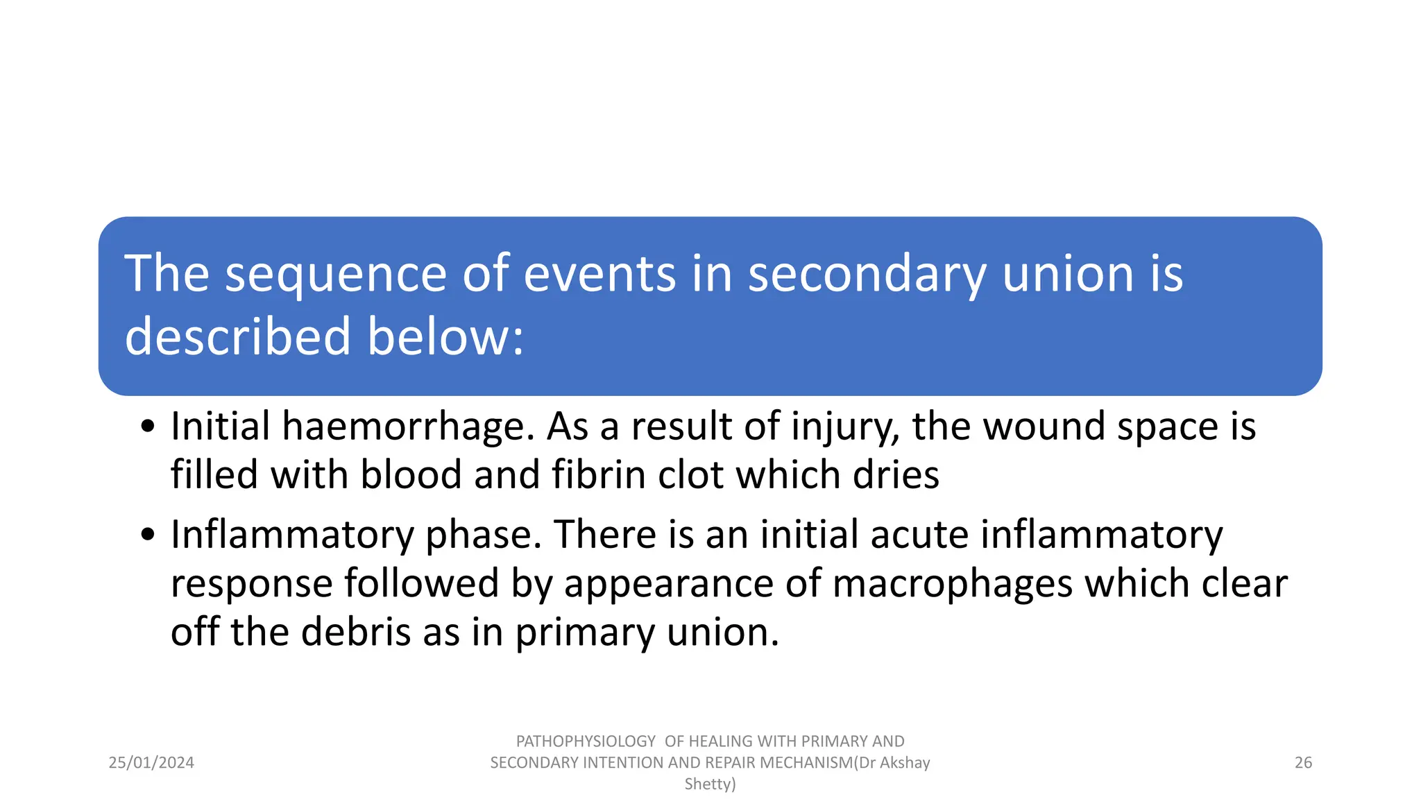 PATHOPHYSIOLOGY OF HEALING WITH PRIMARY & SECONDARY INTENTION.pptx