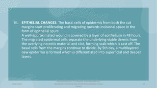 PATHOPHYSIOLOGY OF HEALING WITH PRIMARY & SECONDARY INTENTION.pptx
