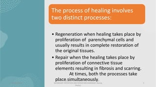 PATHOPHYSIOLOGY OF HEALING WITH PRIMARY & SECONDARY INTENTION.pptx