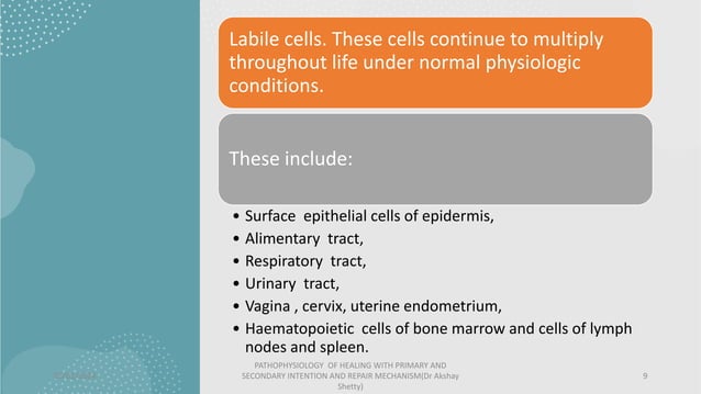 PATHOPHYSIOLOGY OF HEALING WITH PRIMARY & SECONDARY INTENTION.pptx ...