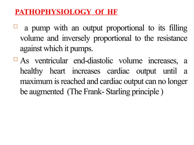 Pathophysiology of heart failure......pptx | Heart and Cardiovascular ...