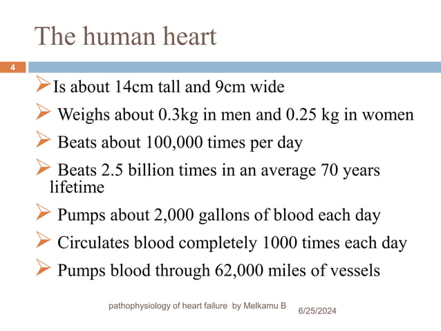 pathophysiology of heart failure be Melkamu B,.pptx