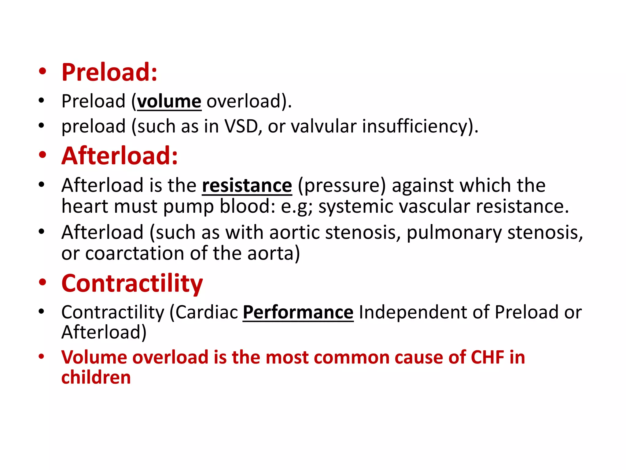 Heart failure in Pediatrics (pathophysiology) | PPTX