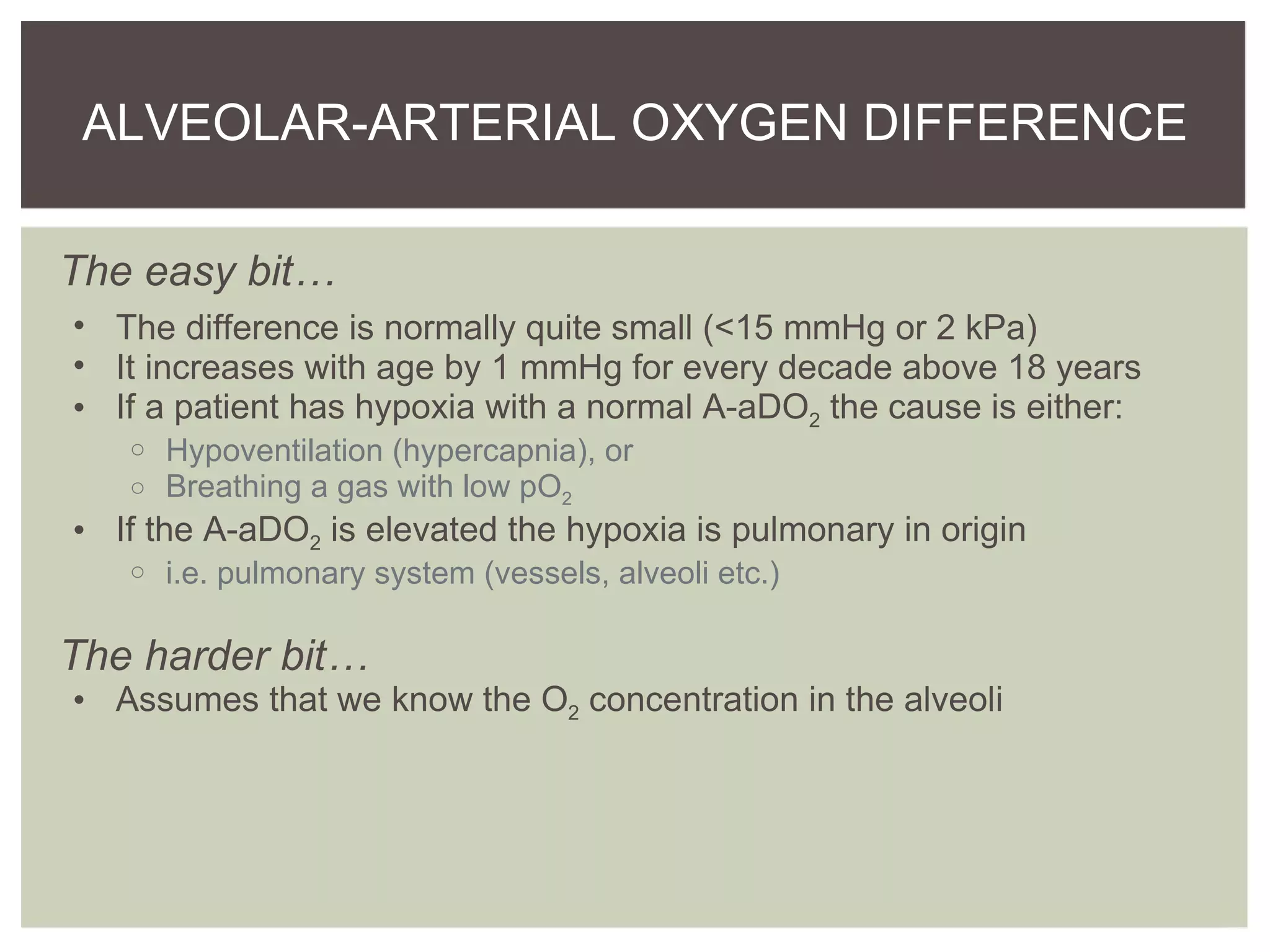 Pathophysiology of hypoxic respiratory failure | PPT