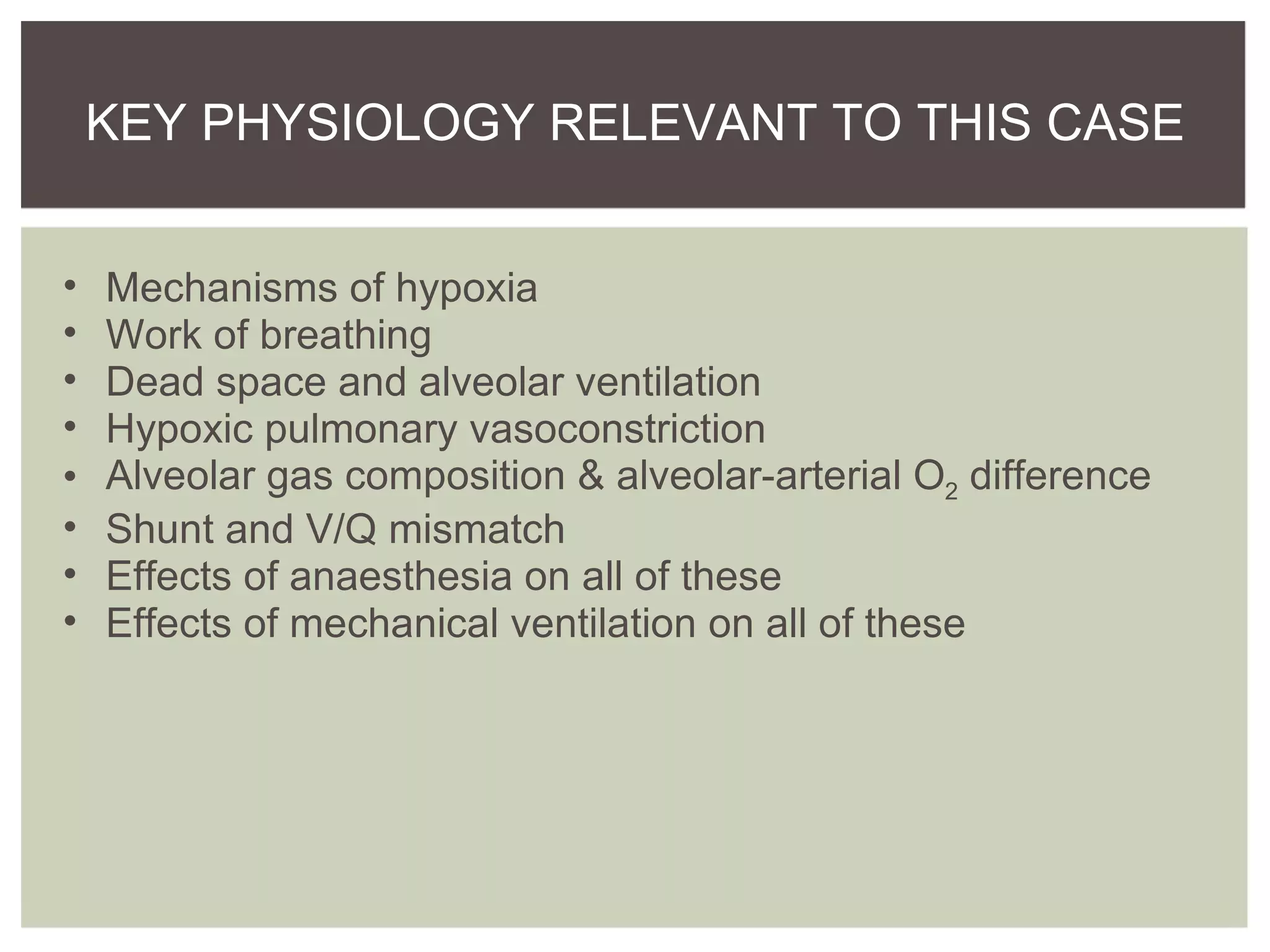 Pathophysiology of hypoxic respiratory failure | PPT