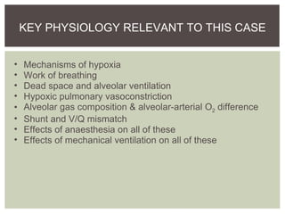 Pathophysiology of hypoxic respiratory failure | PPT