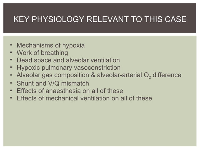 Pathophysiology of hypoxic respiratory failure | PPT