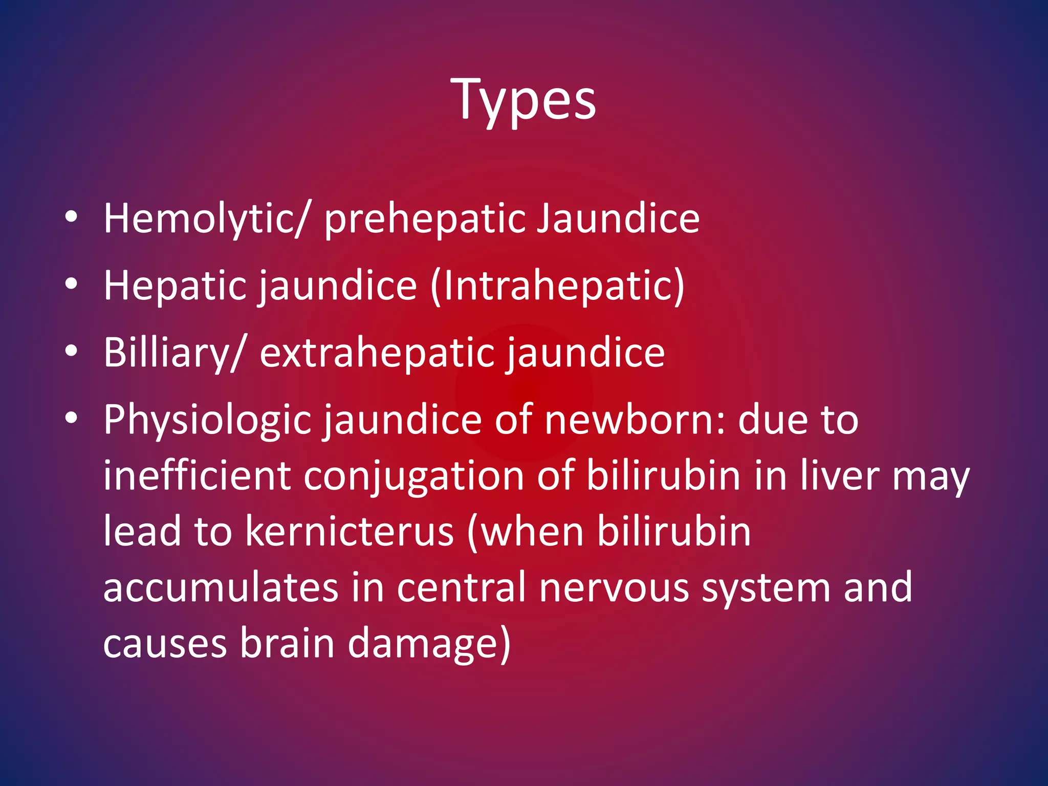 Pathophysiology of jaundice | PPTX