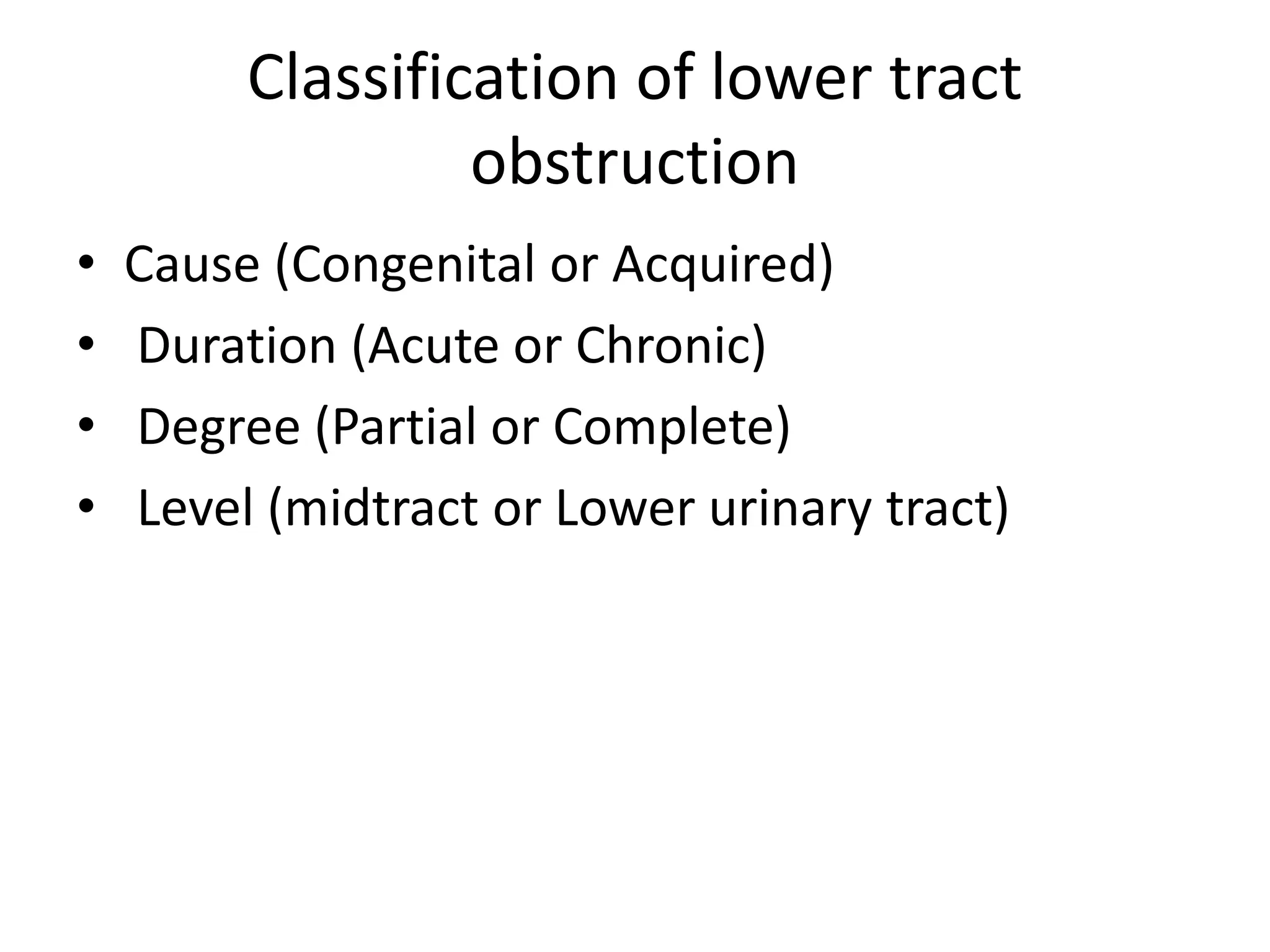 Pathophysiology of lower urinary tract obstruction.pptx