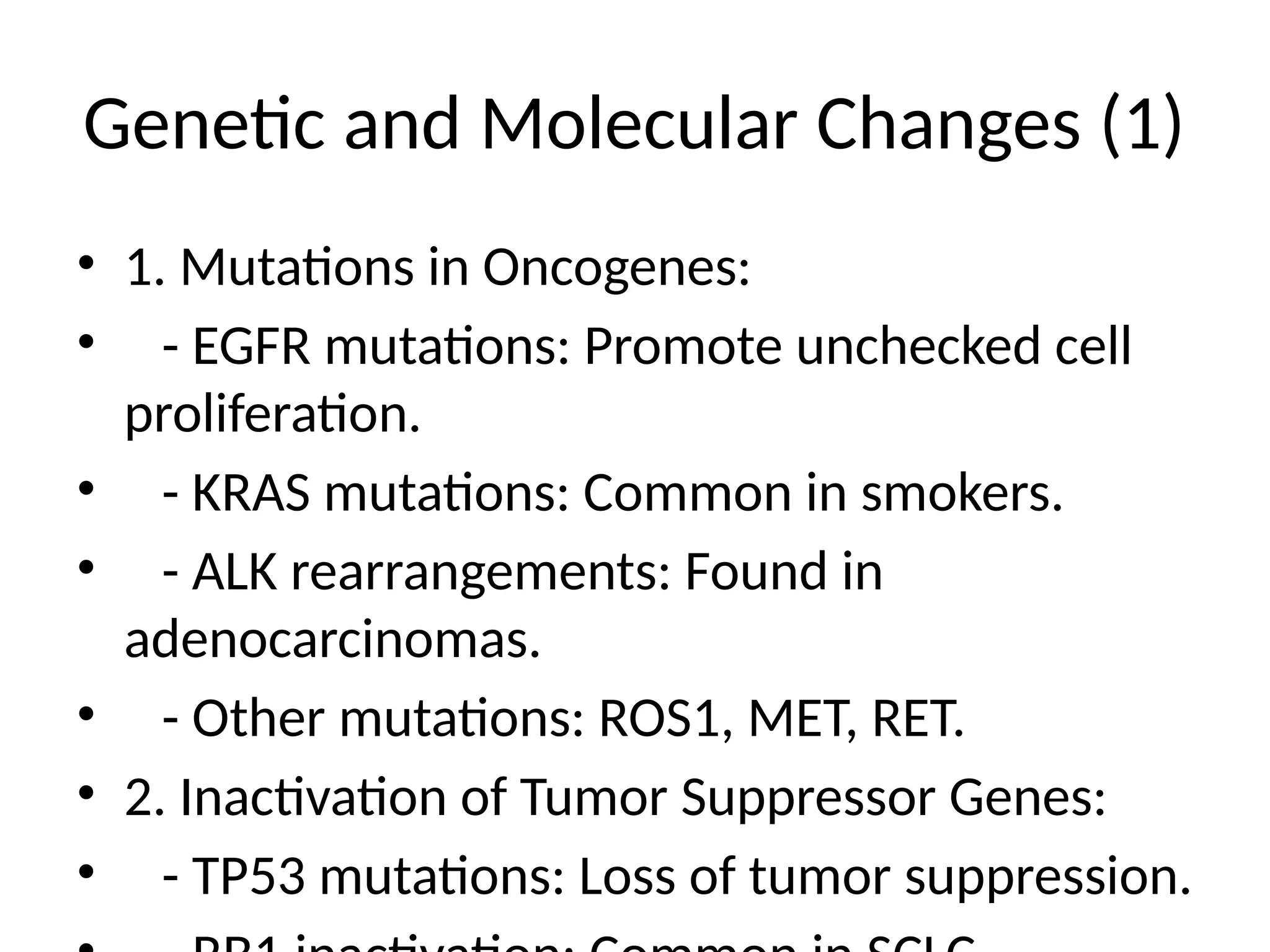Pathophysiology_of_Lung_Cancer power point presentation | PPTX