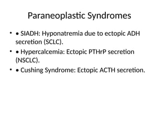 Pathophysiology_of_Lung_Cancer power point presentation | PPTX