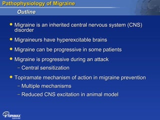Pathophysiology of migraine | PPT