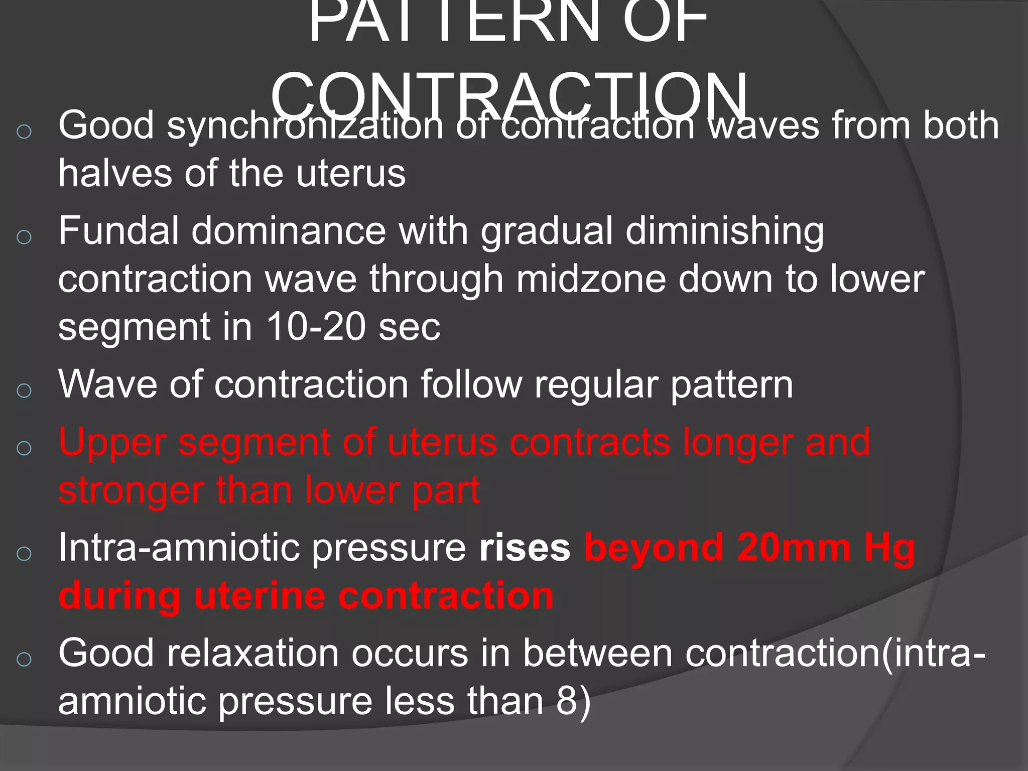 Pathophysiology of Normal Labour by Sunil Kumar Daha | PPTX