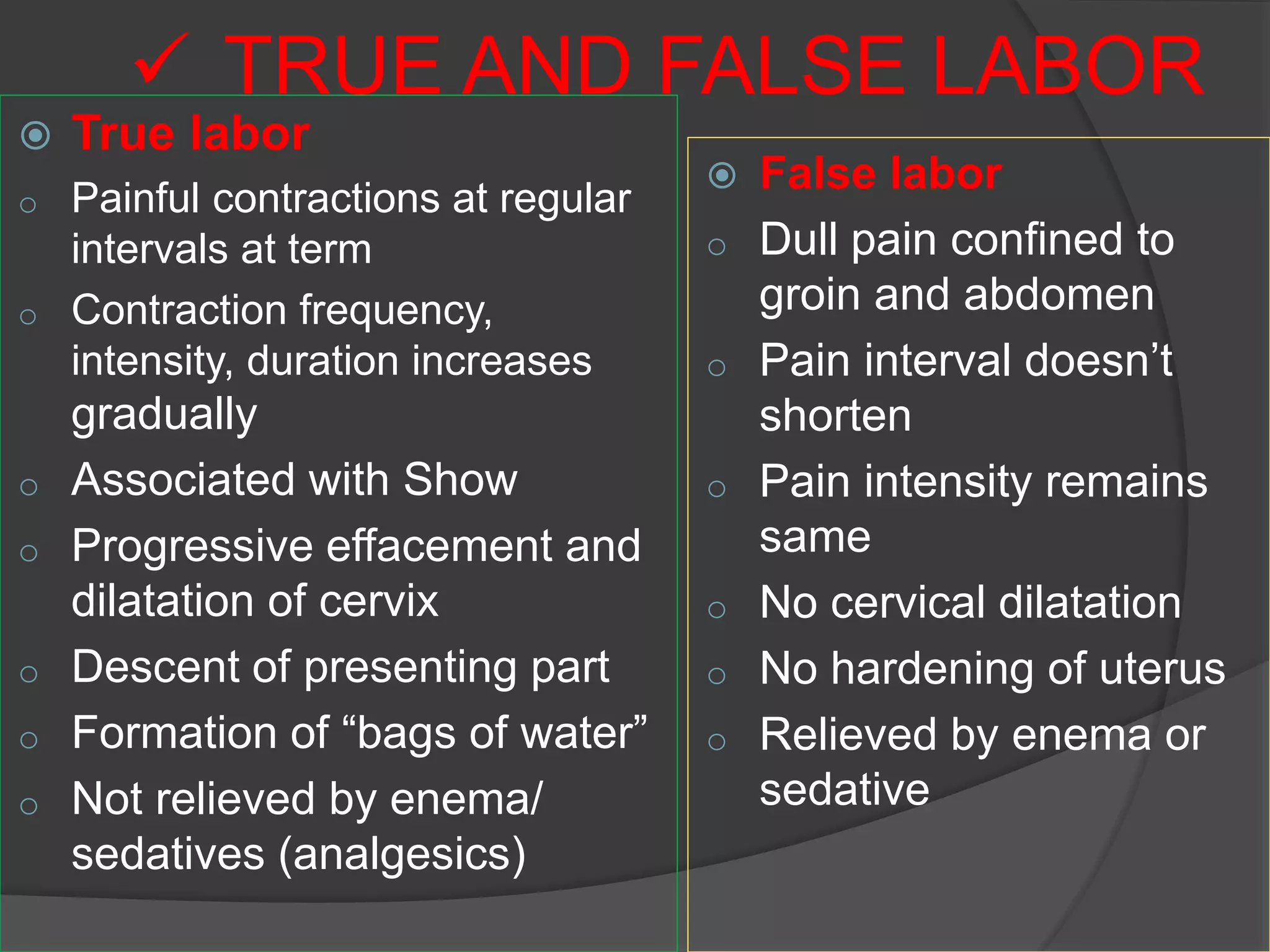 Pathophysiology of Normal Labour by Sunil Kumar Daha | PPTX