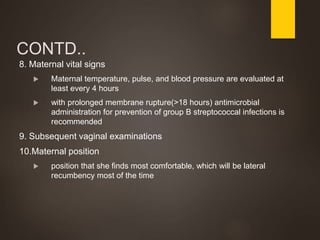 Normal Labor in Obstetrics | PPTX