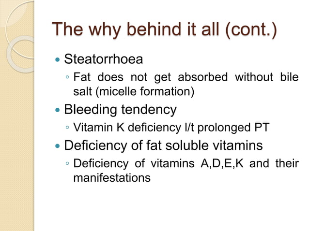 Pathophysiology of obstructive jaundice | PPTX | Digestive Disorders ...