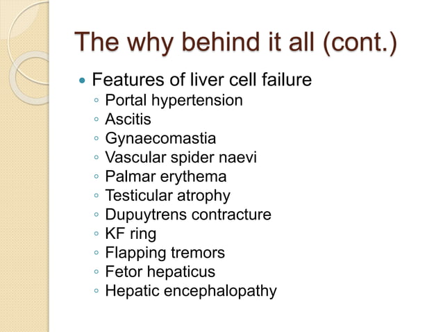 Pathophysiology of obstructive jaundice | PPTX | Digestive Disorders ...