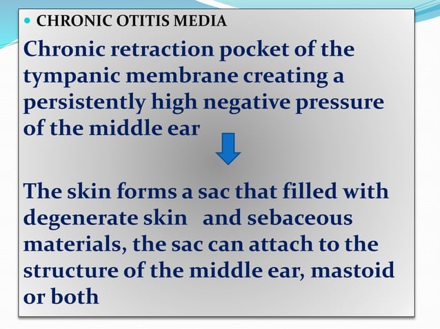 pathophysiology of otitis media.pptx | Ear, Nose and Throat Conditions ...