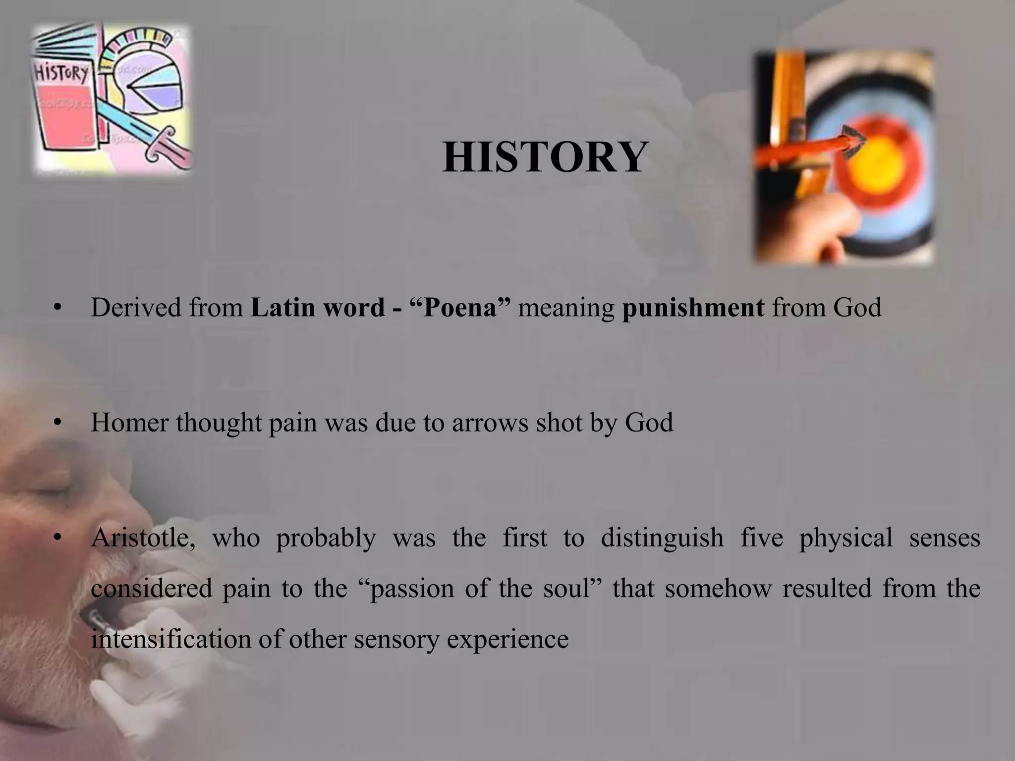 Pathophysiology of pain | PPTX