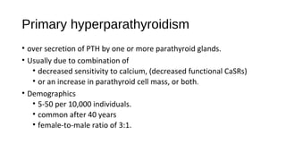 Pathophysiology of parathyroid hormone 2018 | PPT