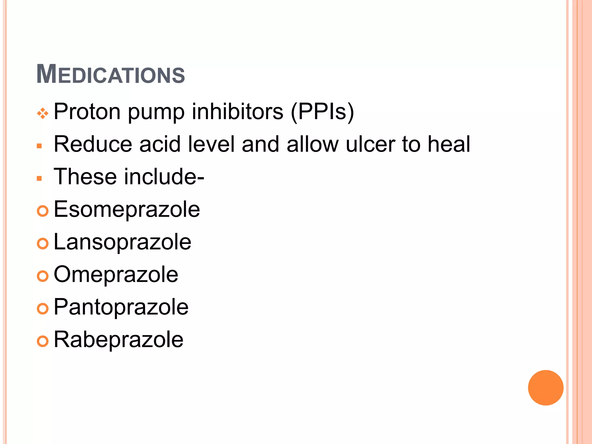 Pathophysiology of peptic ulcer | PPTX