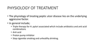 PATHOPHYSIOLOGY OF PEPTIC ULCER DISEASE.pptx