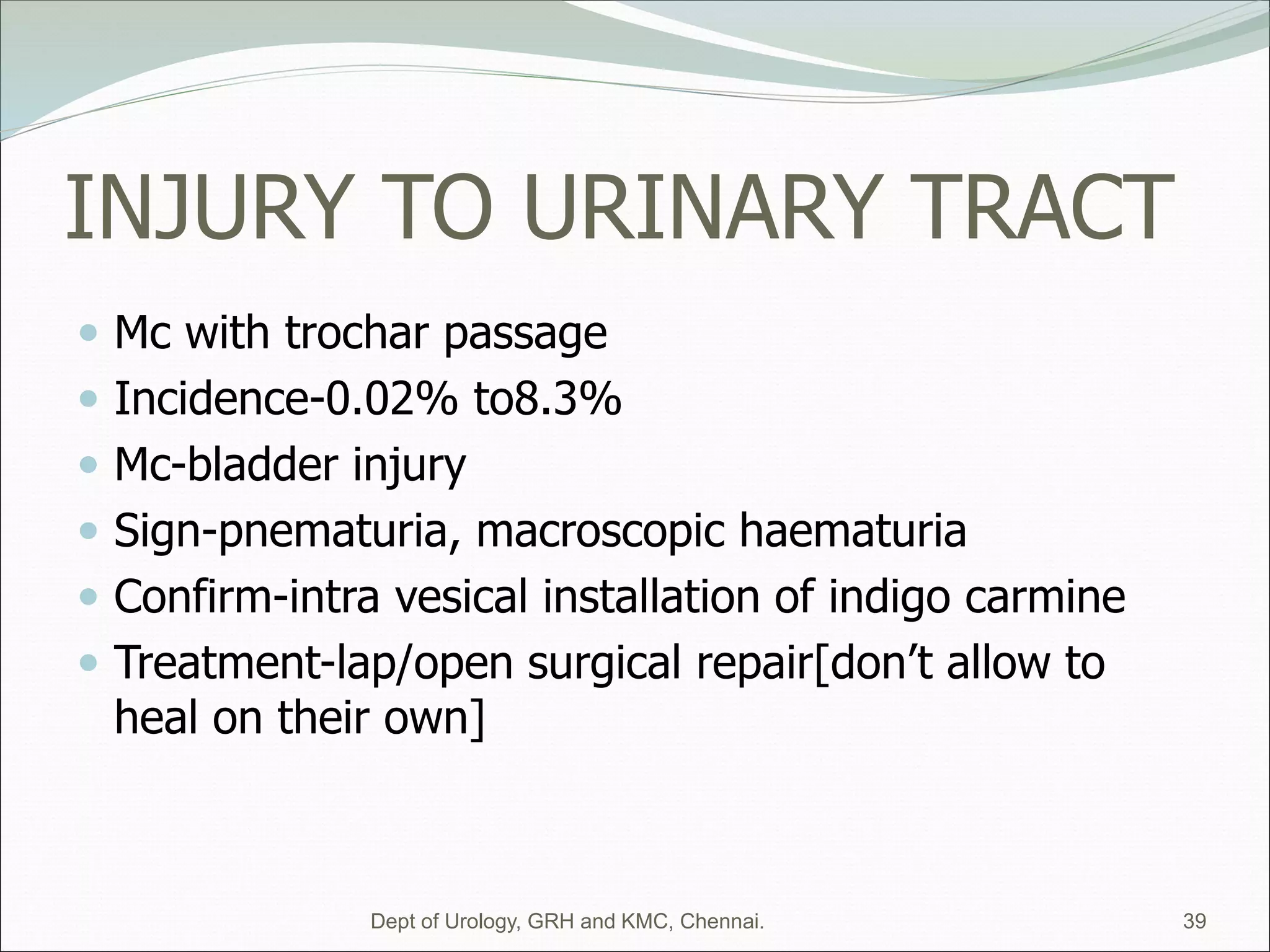 Pathophysiology of pneumoperitoneum and complications of laproscopic ...