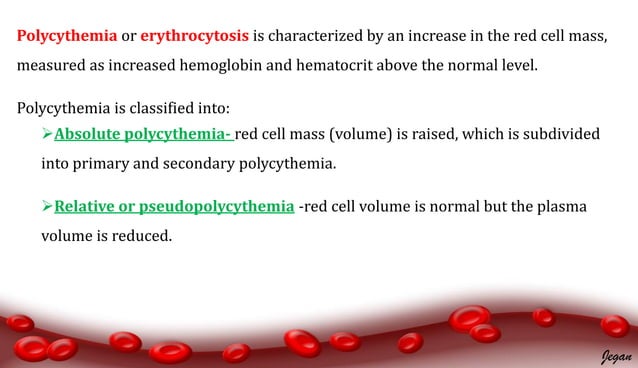 Pathophysiology of polycythemia | PPT