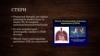 Pathophysiology of pulmonary hypertension | PPTX | Lung and Respiratory ...