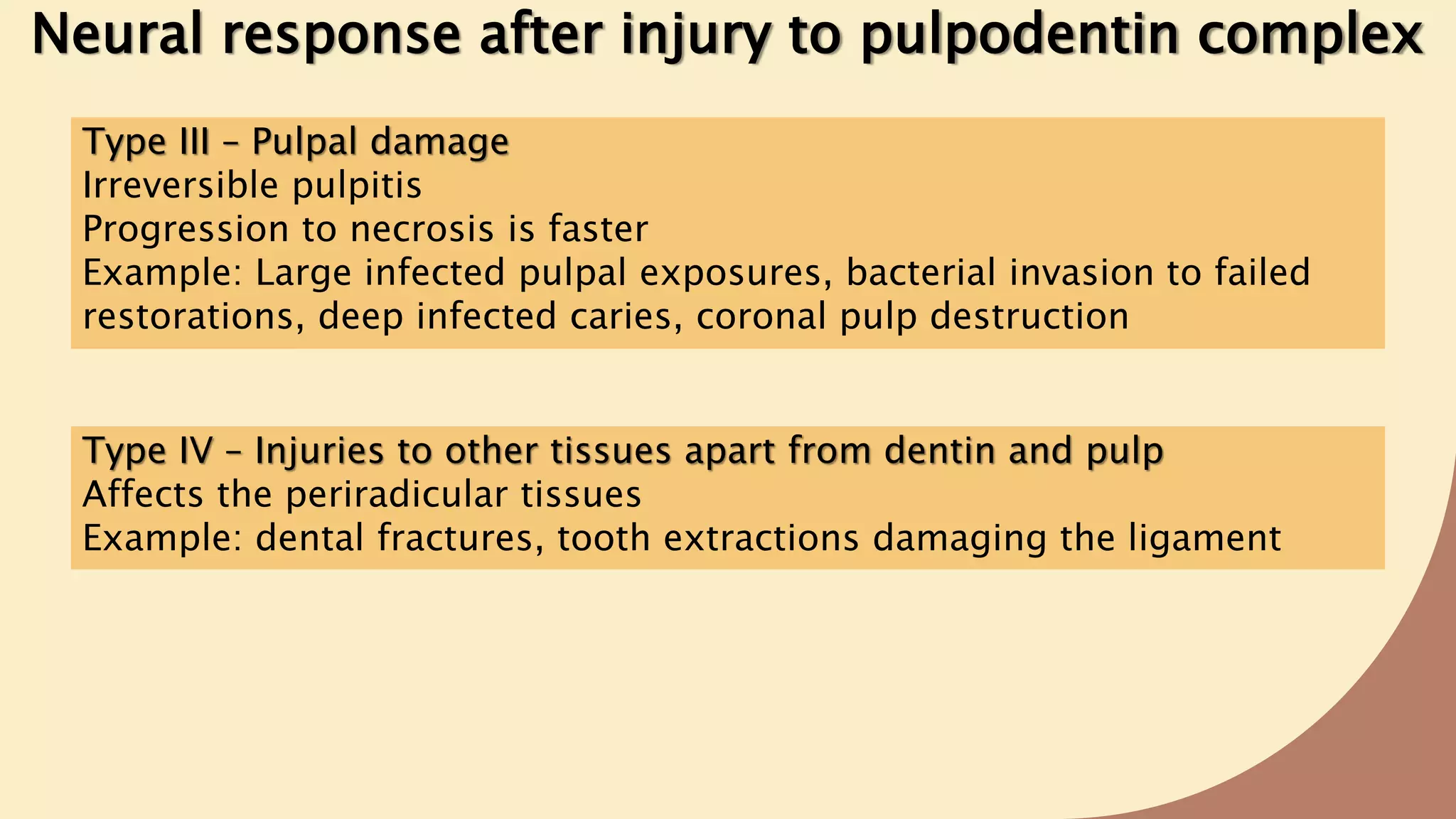 Pathophysiology of pulp | PPTX