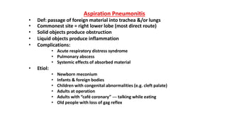 Pathophysiology Of Respiratory Disease | PPT